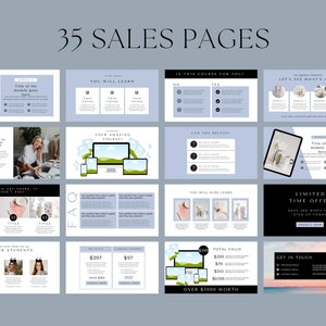 Course Creator Canva Bundle Course Creator Templates Course - Etsy