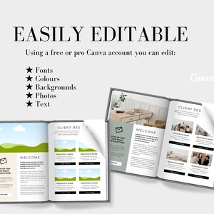 Freebie Digital Template Canva Workbook Template Canva Lead - Etsy