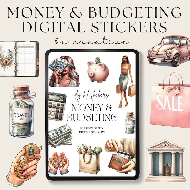 Finance Stickers - Etsy