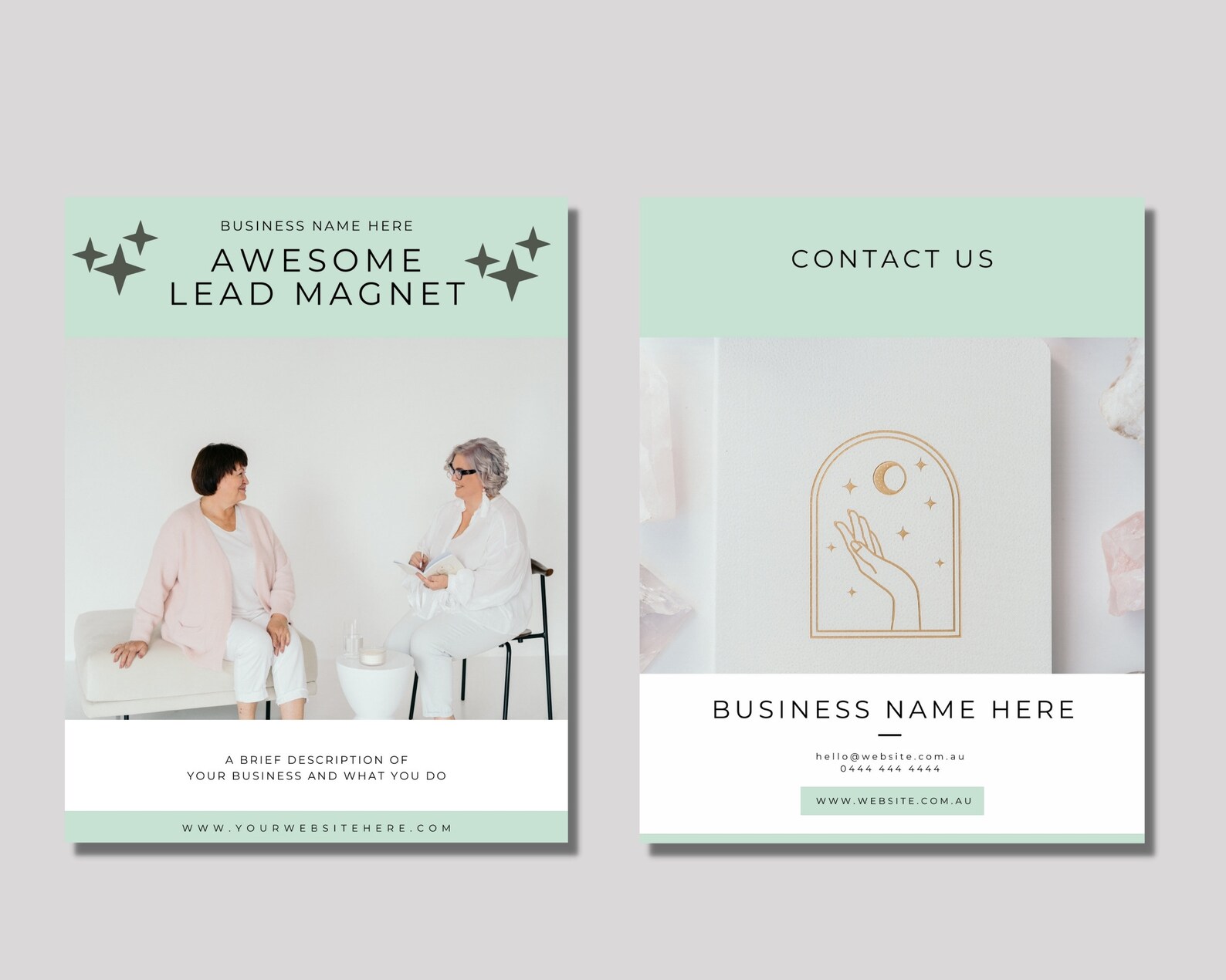 Printable Template Canva, Workbook Template Canva, Lead Magnet Workbook ...