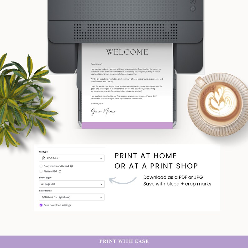 Coaching Client Welcome Letter, Done-for-you Email, Life Coaching ...