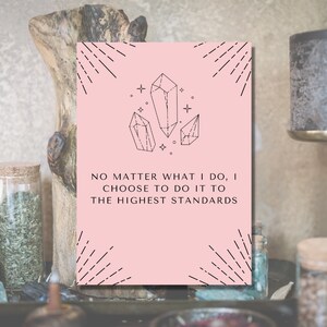 Affirmation Cards Template Canva, Affirmation Station, Printable ...