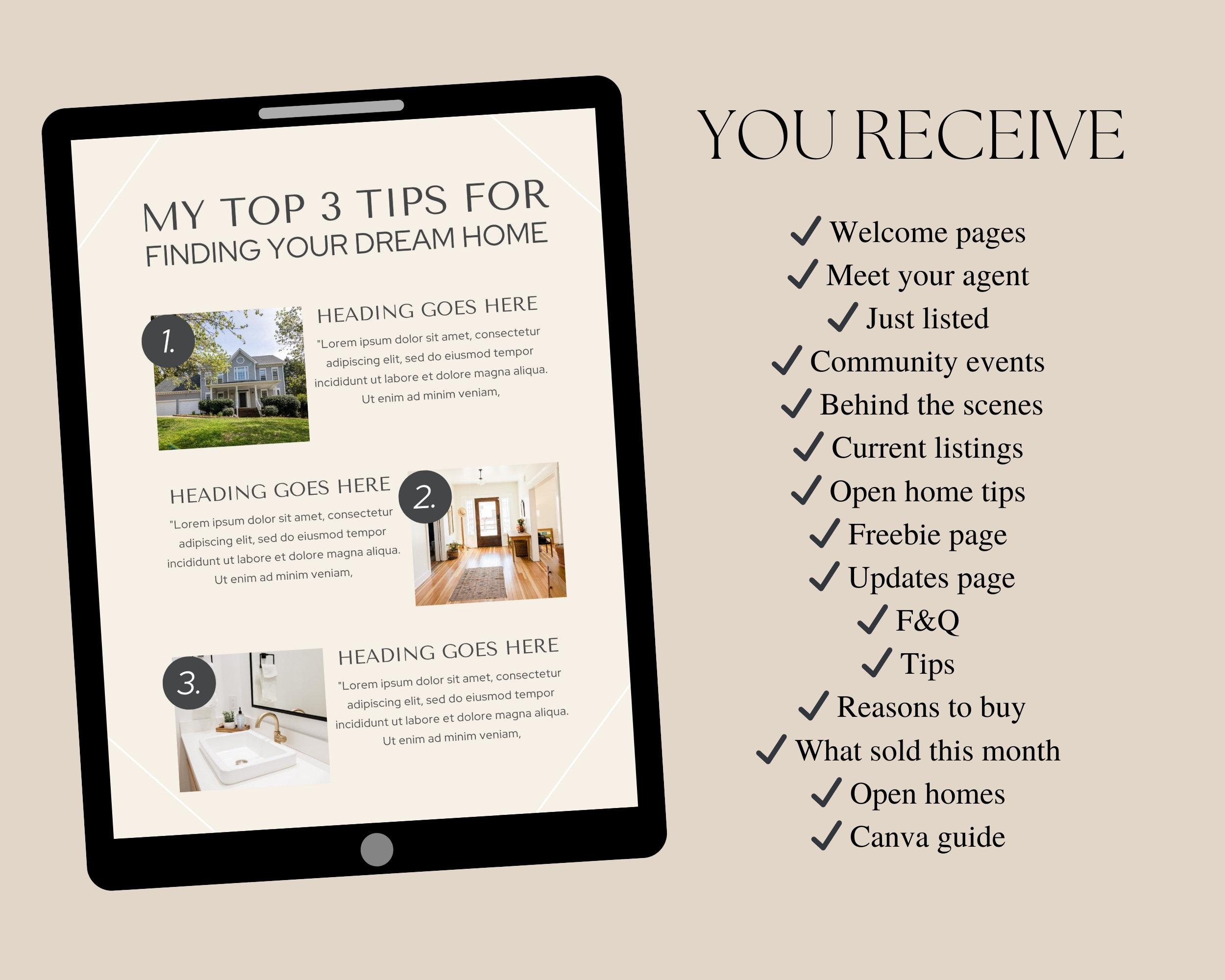 Real Estate Agent Email Templates Welcome Email Template - Etsy