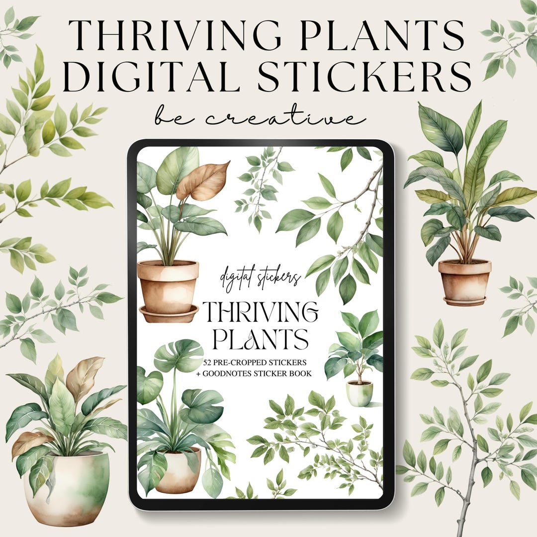 Digital Planner Stickers | Digital Sticker Book | Goodnotes Stickers ...