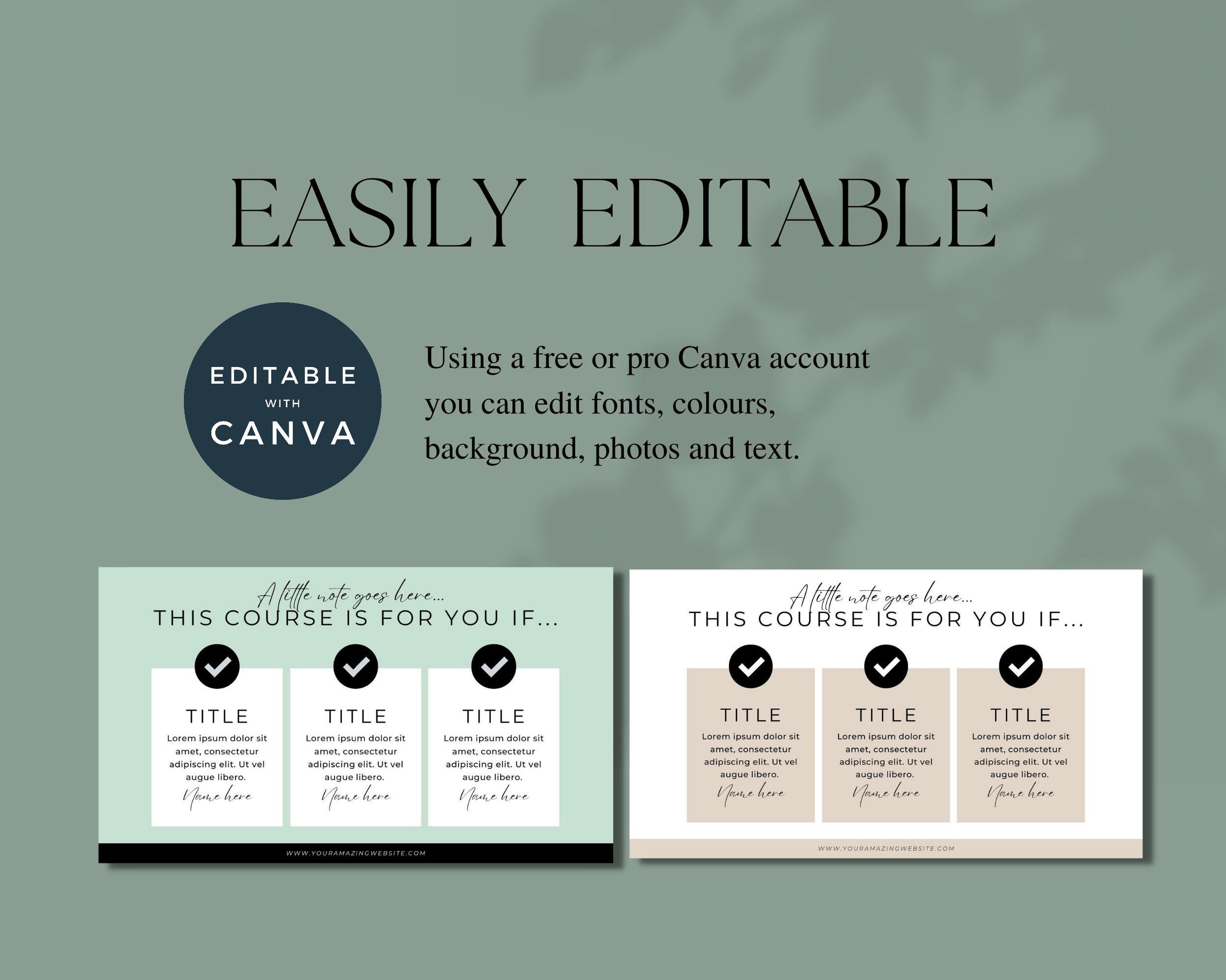 Slide Deck Presentation Canva Presentation Template Social - Etsy