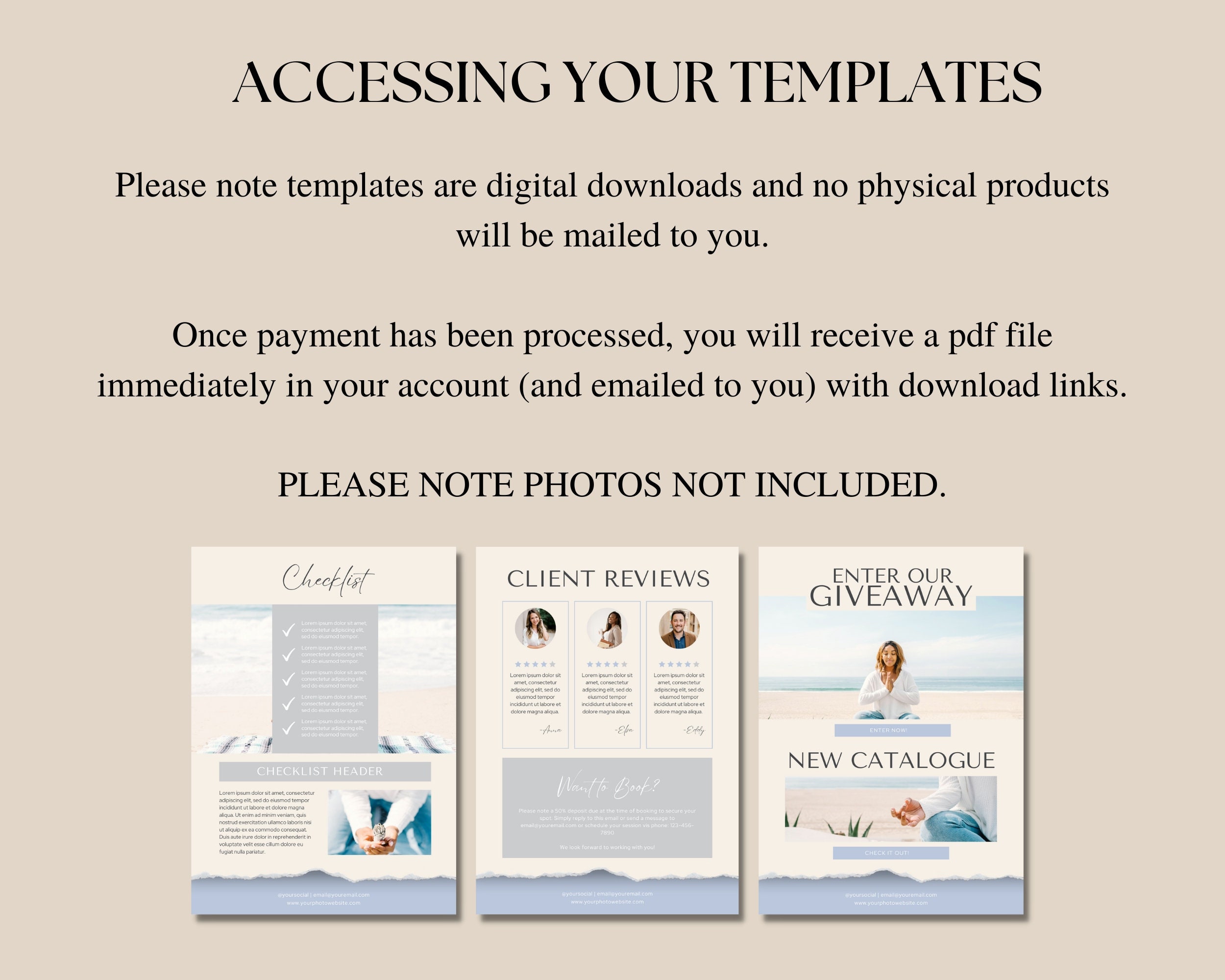 Family Photographer Email Templates | Welcome Email Sequence ...