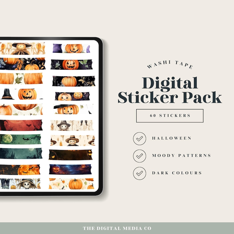 Halloween Washi Tape - Etsy
