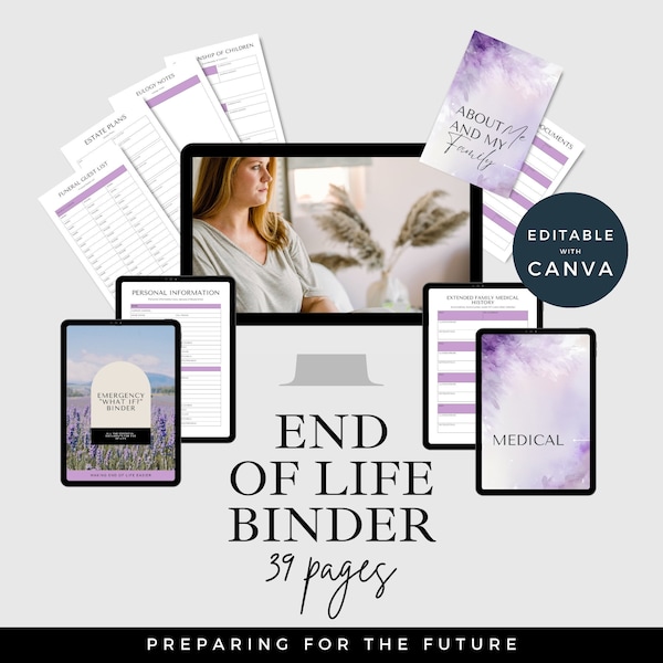 Life Binder - Etsy