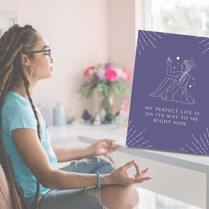 Affirmation Cards Template Canva, Affirmation Station, Printable ...