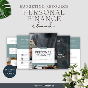 Personal Finance Ebook | Budget Planner | Canva Money Management Guide ...