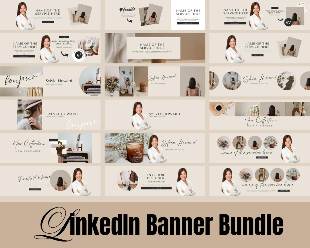 Linkedin Banner Template for Business, Linkedin Banner Template ...