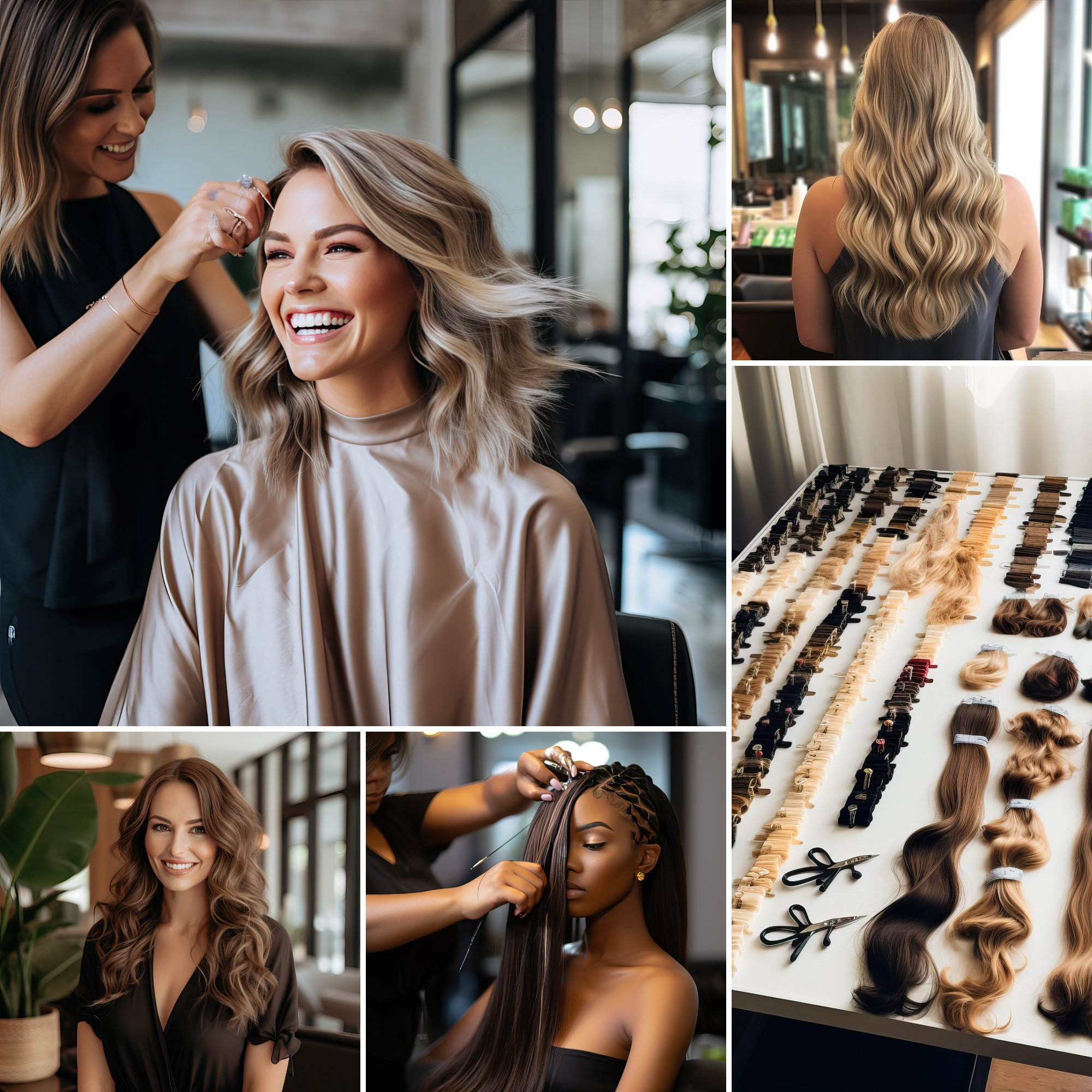 Hair Salon Stock Photography | Beauty Photos | AI Generated Model ...