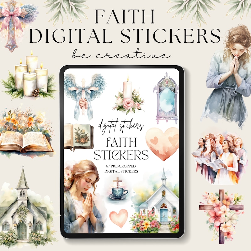 Faith Sticker - Etsy