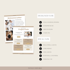 Onboarding Welcome Packet, Canva Client Welcome Pack, New Client ...