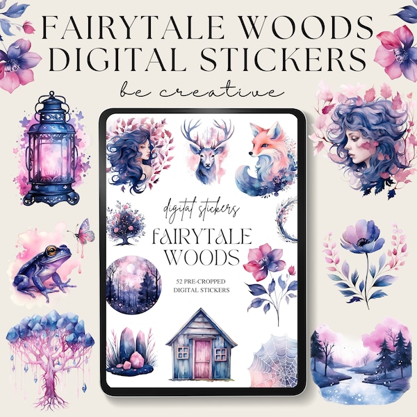 Fantasy Stickers - Etsy