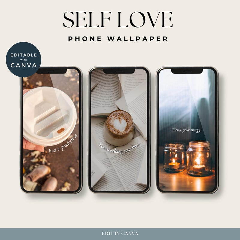 Love and Design Wallpaper - Etsy