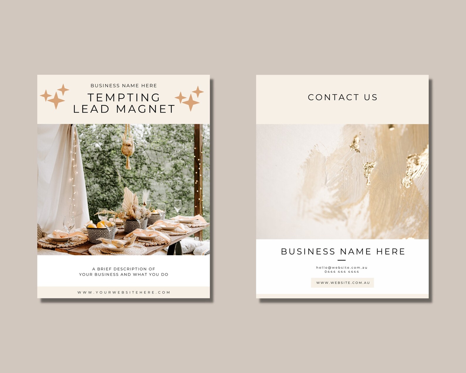 Freebie Digital Template Canva Workbook Template Canva Lead - Etsy