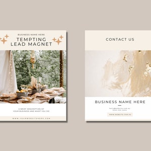 Freebie Digital Template Canva, Workbook Template Canva, Lead Magnet ...