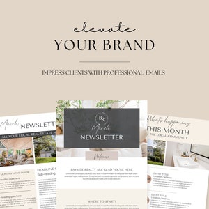 Real Estate Agent Email Templates | Welcome Email Template | Realtor ...
