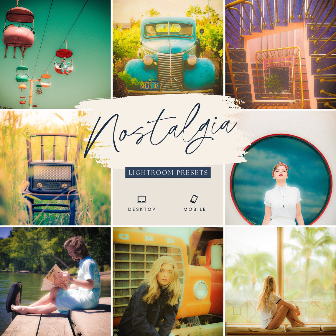 Bundle of Lightroom Presets for Mobile and Desktop, Bright LR Presets ...