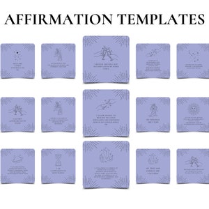 Affirmation Template Canva, Affirmation Posts, Instagram Affirmation ...