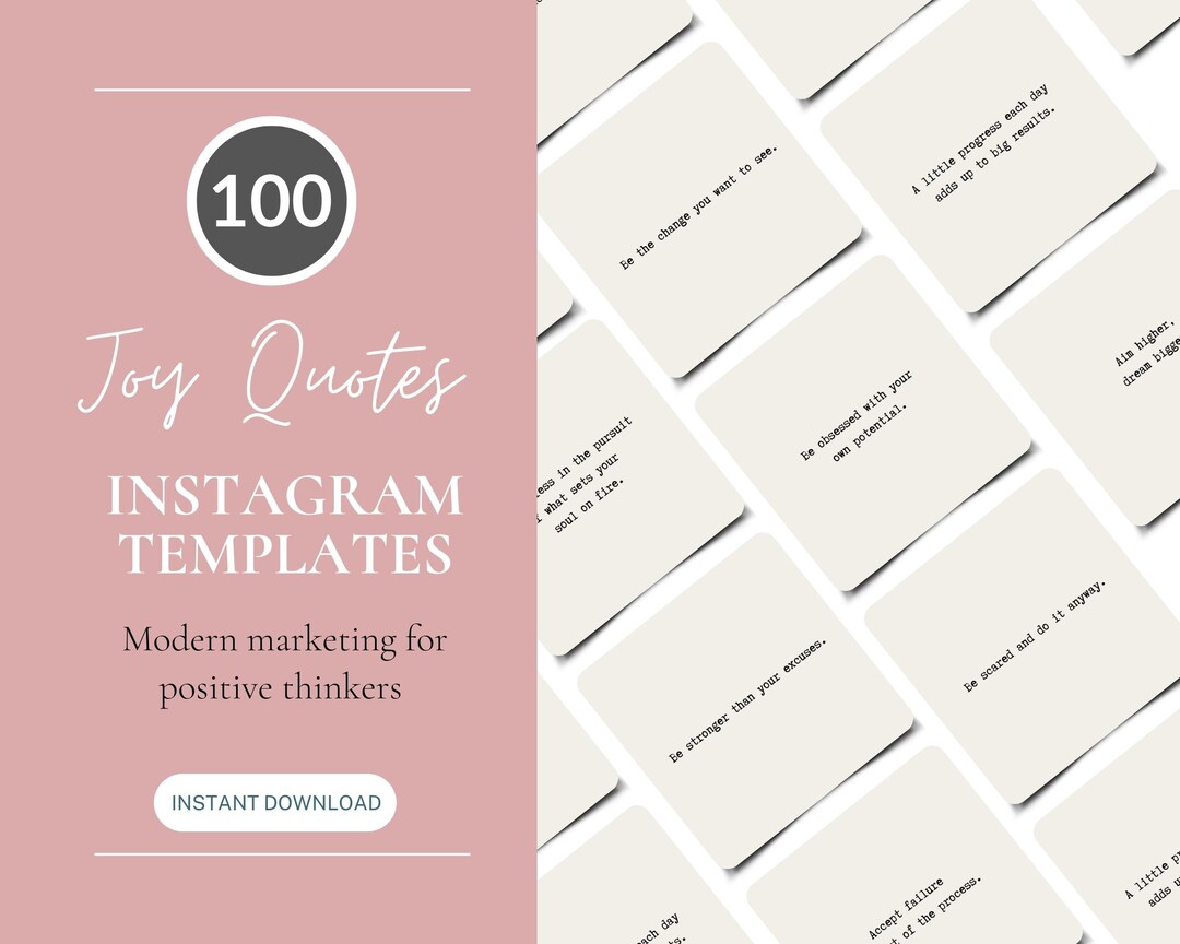 Instagram Quotes Canva, 100 Positive Quotes Instagram Templates ...