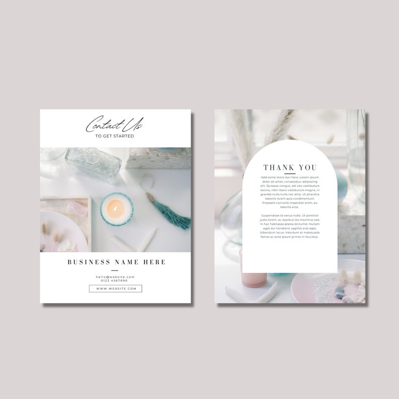Catalogue / Gift Guide Template INSTANT DOWNLOAD Wholesale Catalogue ...