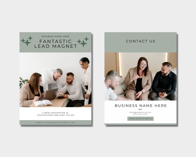 Freebie Digital Template Canva Workbook Template Canva Lead - Etsy