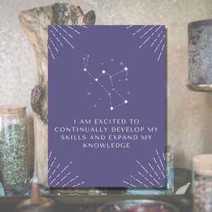 Affirmation Cards Template Canva, Affirmation Station, Printable ...