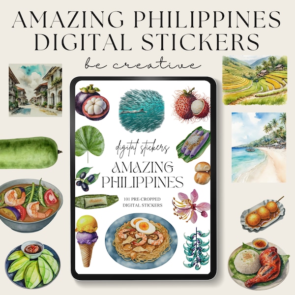 Filipino Stickers - Etsy
