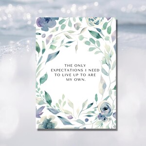 Affirmation Cards Template Canva, Affirmation Station, Printable ...