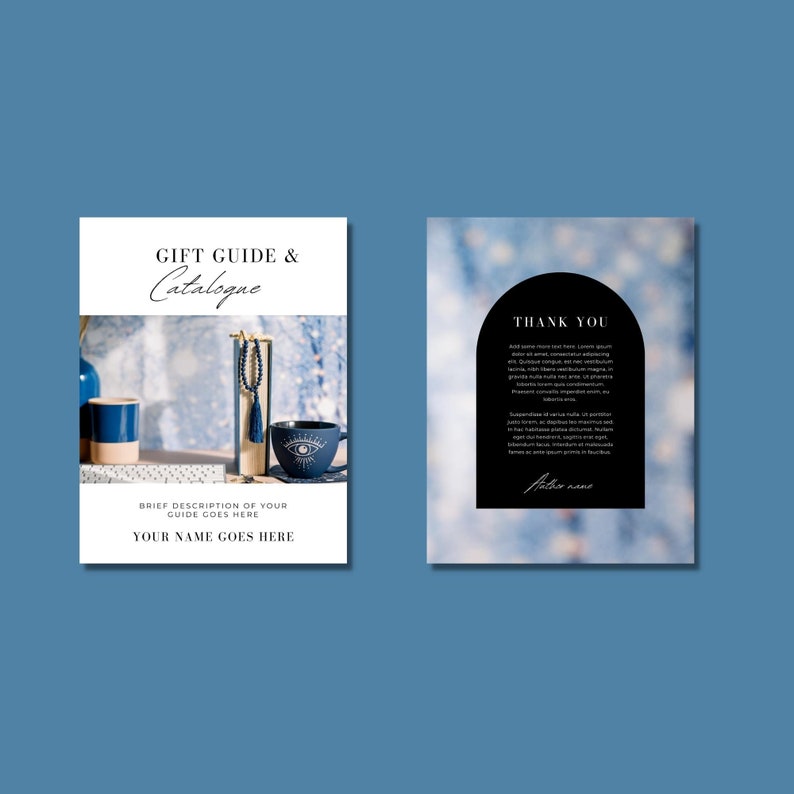 Christmas Catalogue Template, INSTANT DOWNLOAD, Wholesale Gift ...