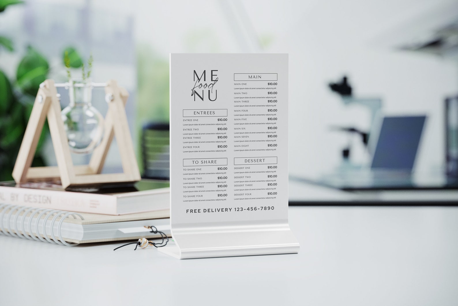 Restaurant Menu Template | Pdf Instant Download | Digital Download ...
