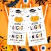 Halloween Glow Stick Tags, A Little Light for Halloween Night ...