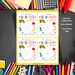 Back to School Play Dough Card Template, Printable Won-doh-ful School ...