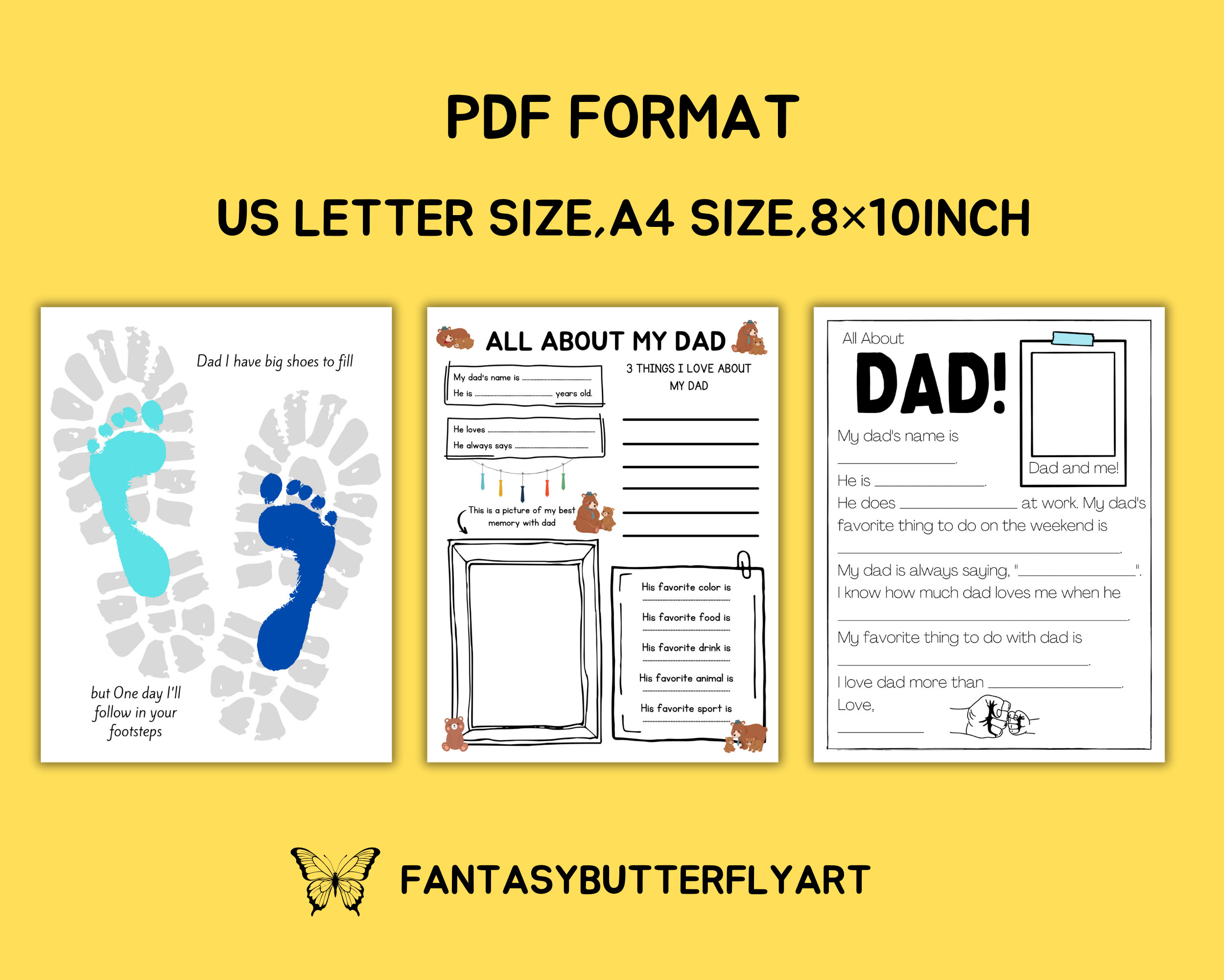 Fathers Day Handprint Craft Fathers Day Craft Fathers Day Art Fathers ...