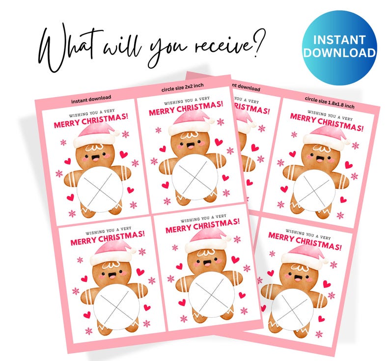 Christmas Play Doh Card Template, Printable Wishing You A Doh-lightful ...