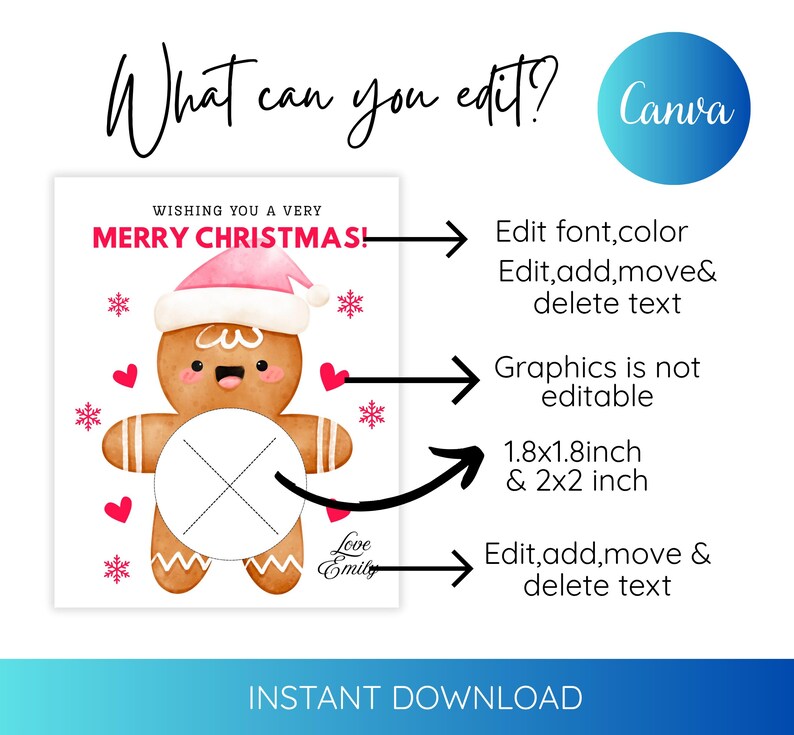 Christmas Play Doh Card Template, Printable Wishing You A Doh-lightful ...