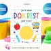 Back to School Play Dough Card Template, Printable Won-doh-ful School ...