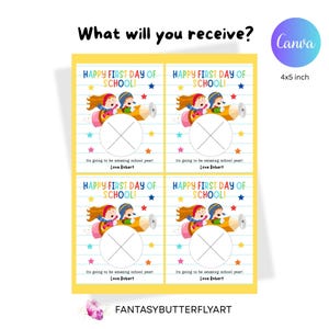 Back to School Play Dough Card Template, Printable Won-doh-ful School ...