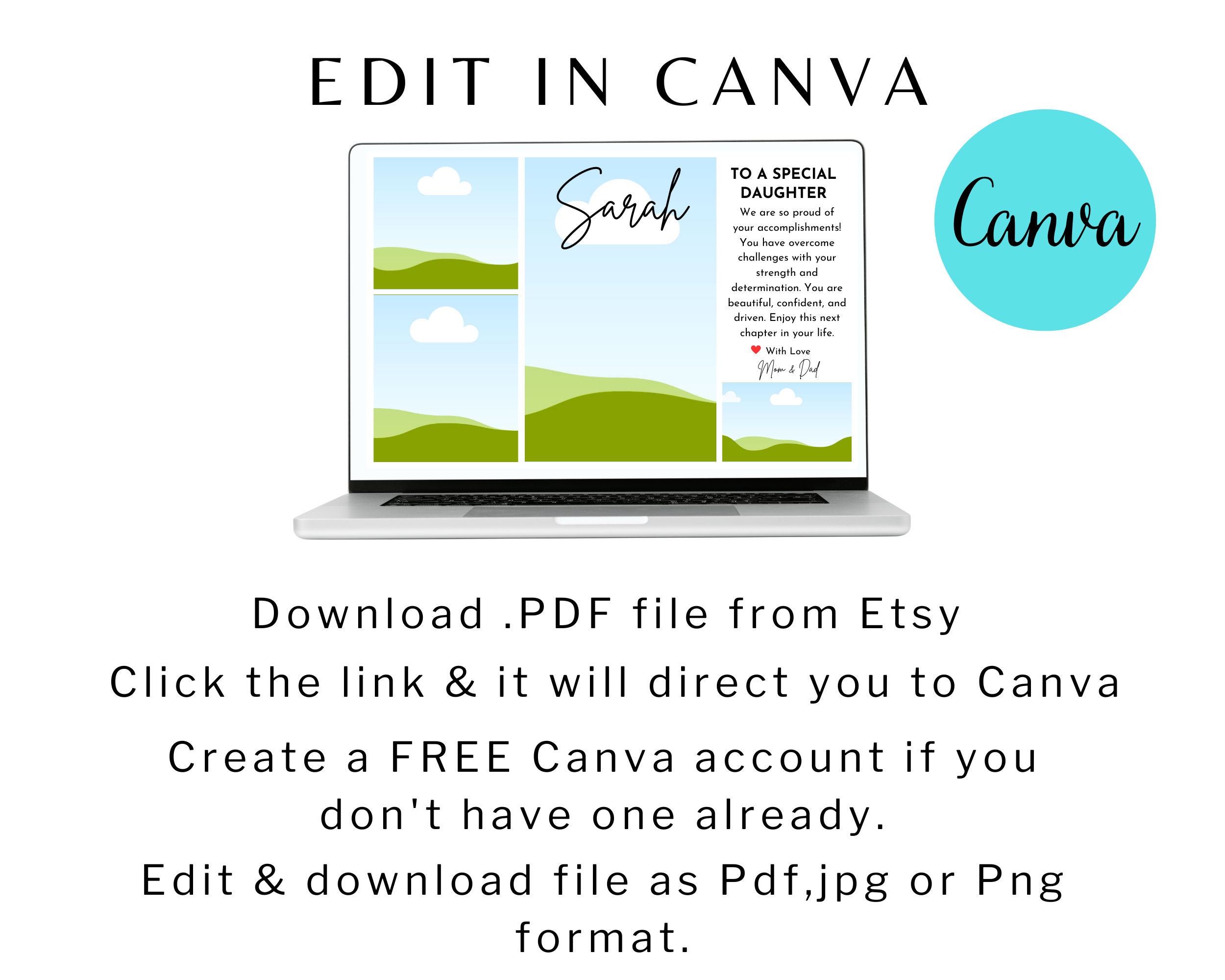 Half Page High School Senior Yearbook Ad, Senior Graduation Tribute ...