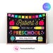 Back to School Play Dough Card Template, Printable Won-doh-ful School ...