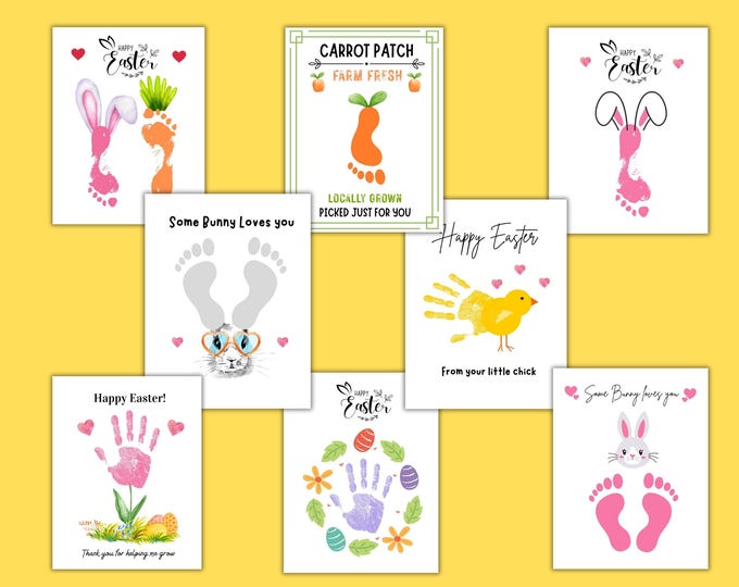 PRINTABLE Easter Handprint Art Craft for Kids, He is Risen Keepsake Art ...