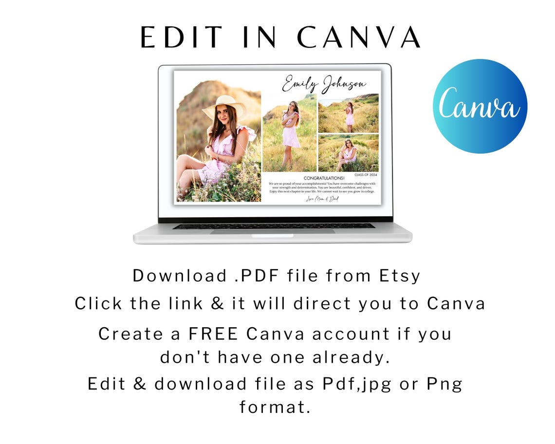 Half Page High School Senior Yearbook Ad, Senior Graduation Tribute ...