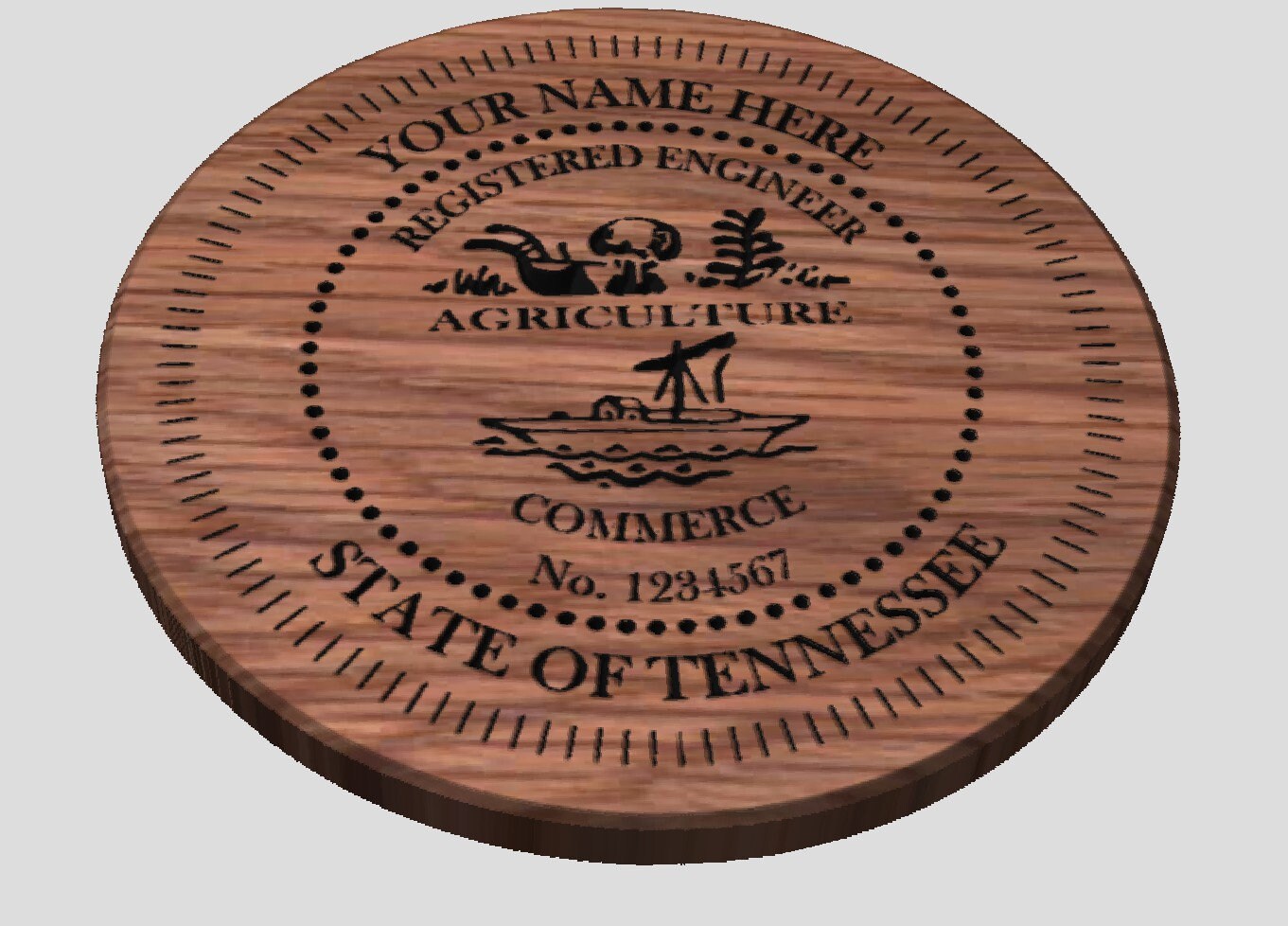 Professional Engineer/architect Seal- Wooden Sign - Etsy