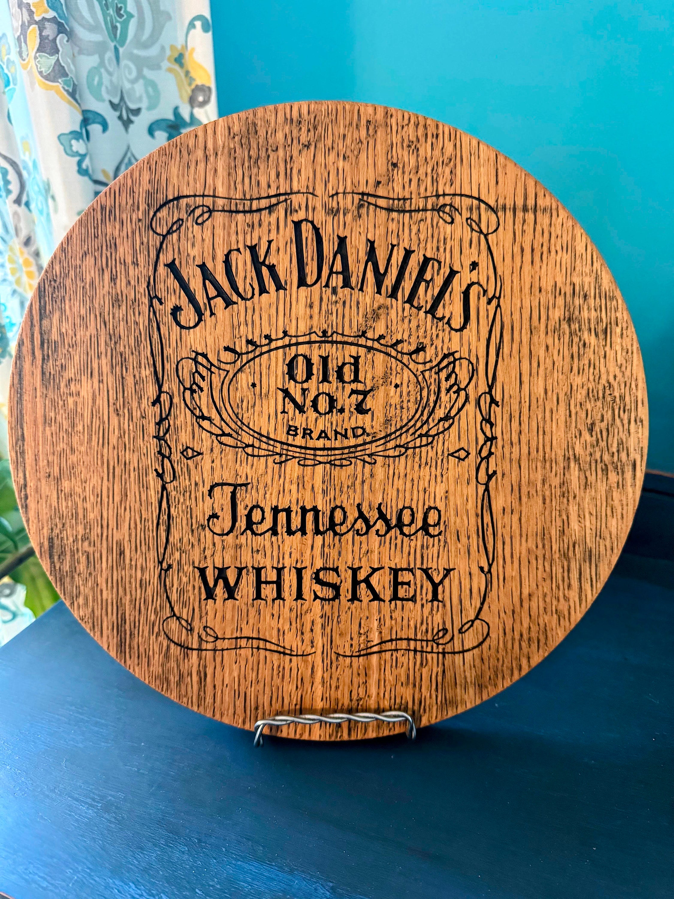 Bourbon/whiskey Barrelhead Replica Signs - Etsy
