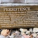 Persistence Quote Wooden Plaque - Etsy