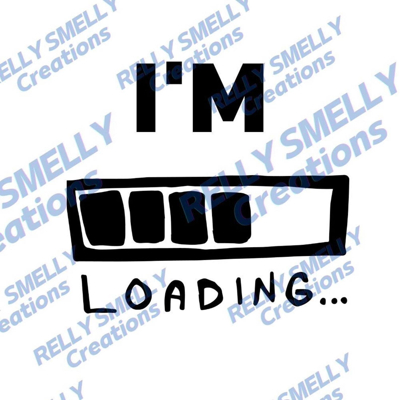 Im Loading Svg Black Svg Silhouette Svg Cricut Svg - Etsy Hong Kong