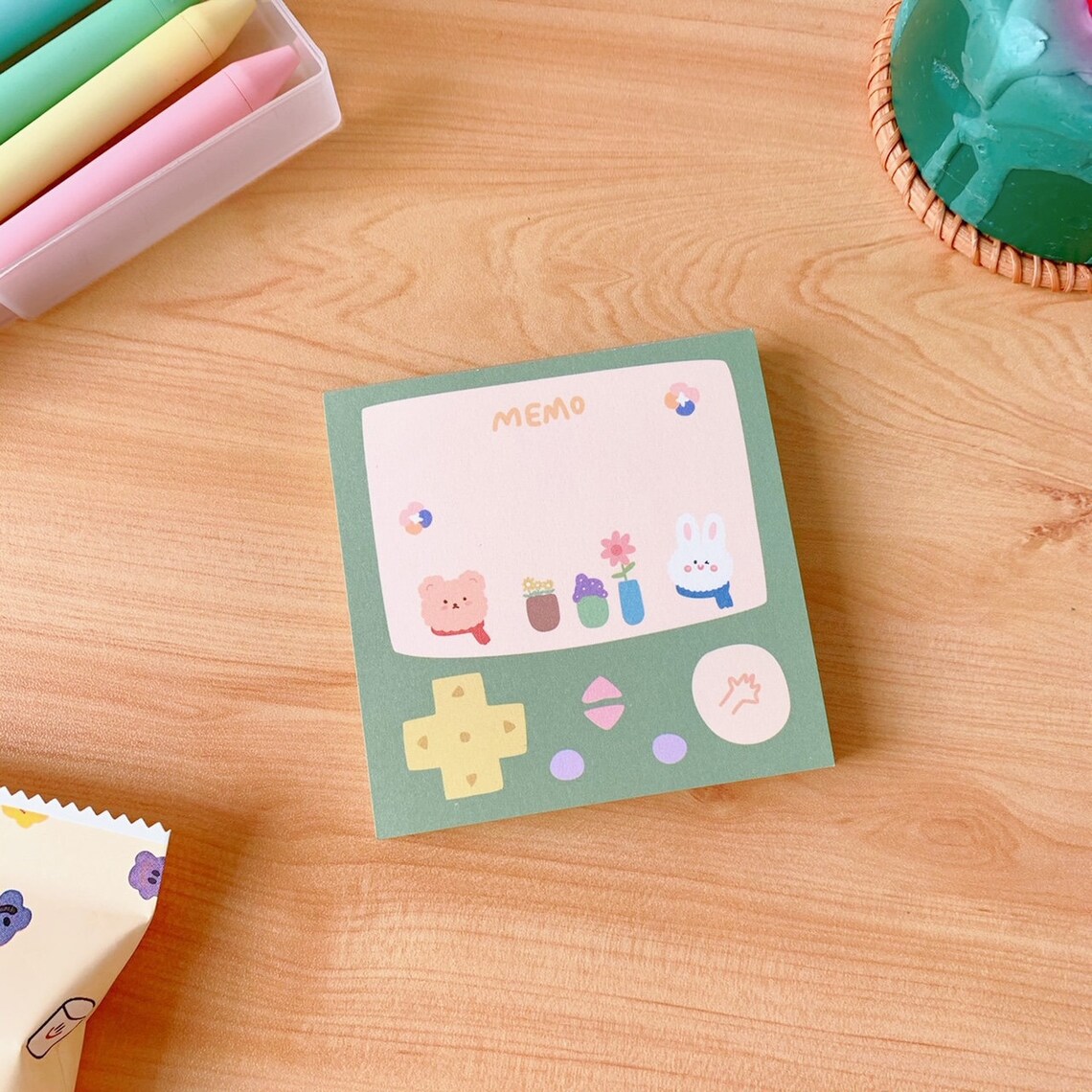 Cute Pad Cartoon Memo Pad Non-sticky Notes Pad Writing Pads Cute Bears ...