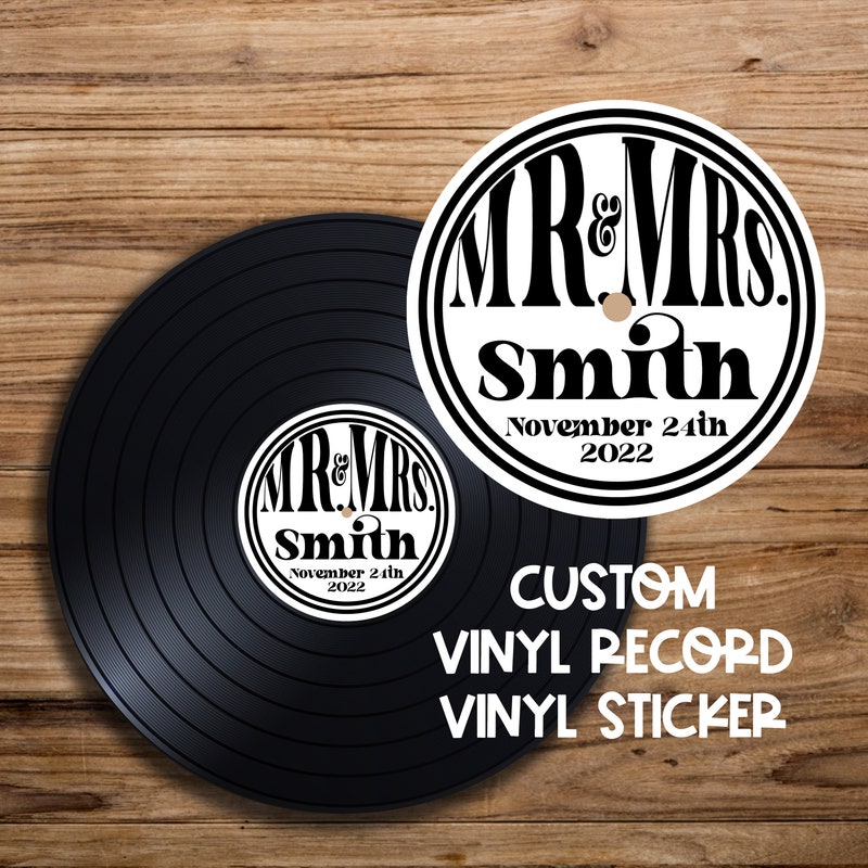 Vinyl Record Labels - Etsy